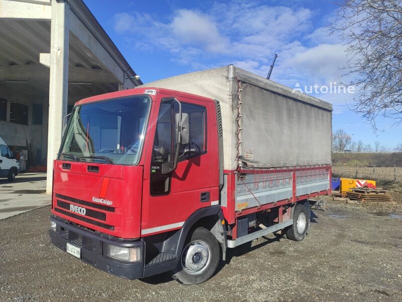 IVECO 75E14 PASSO CORTO 3105 TELONATO 4,2 METRII kamion sa klizna zavesa cerada