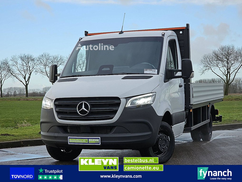 Mercedes-Benz SPRINTER 519 AC AUTOMAAT BPM VRIJ kamion s ravnom platformom < 3.5t