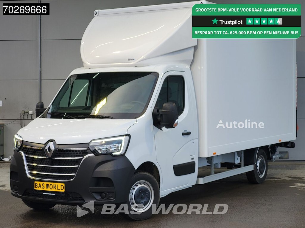 Novi Renault Master 165PK Dhollandia laadklep Bakwagen Zijdeur Airco Cruise M kamion furgon < 3.5t