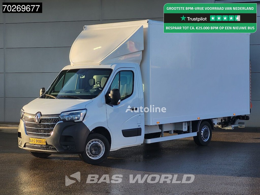 Novi Renault Master 165PK Laadklep Bakwagen XXL 10 Euro Pallets Zijdeur Meube kamion furgon < 3.5t