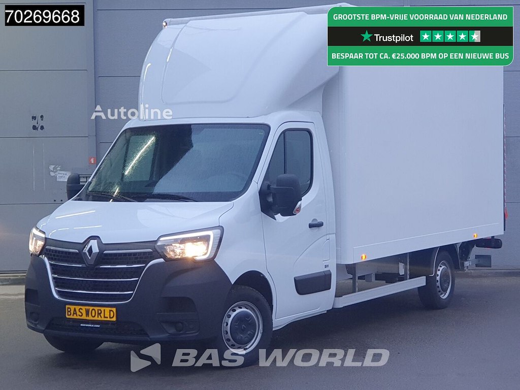 Novi Renault Master 165PK Dhollandia laadklep Bakwagen Zijdeur Airco Cruise M kamion furgon < 3.5t