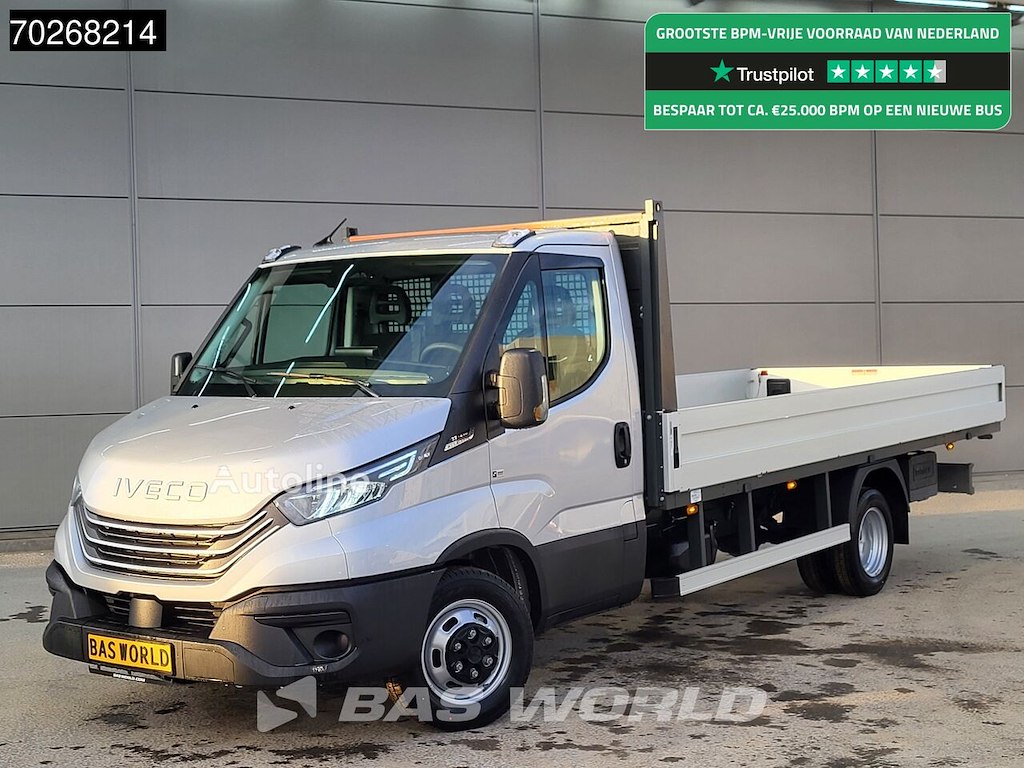 Novi IVECO Daily 35C21 3.0L 210PK 2025model Open laadbak CarPlay ACC LED 3, kamion s ravnom platformom < 3.5t