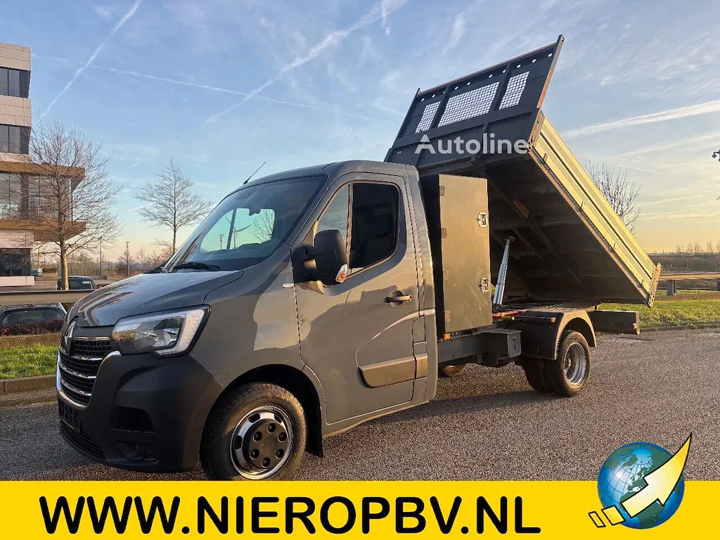 Renault Master T35 2.3DCI Kipper Airco Navi 3500KG Trekhaak EURO 6 kamion kiper < 3.5t