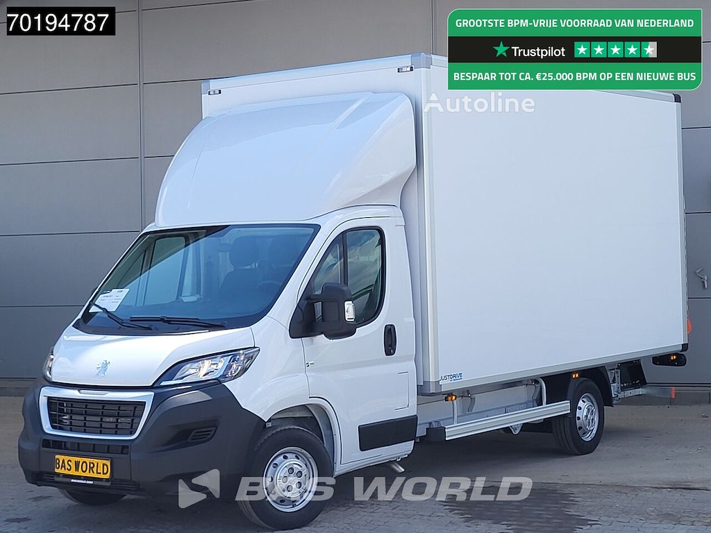 Novi Peugeot Boxer 165PK Bakwagen Laadklep Zijdeur Lat om lat Airco Bluetooth kamion furgon < 3.5t