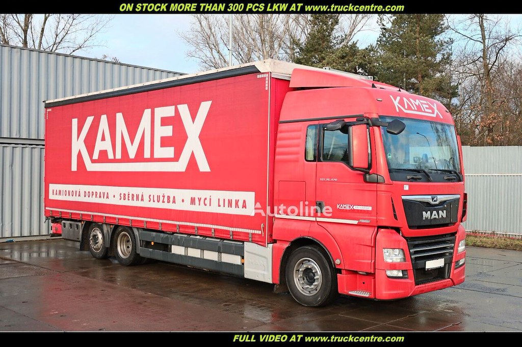 MAN TGX 26.420, 6x2, EURO 6,RETARDER, 21 PALLETS kamion s ceradom