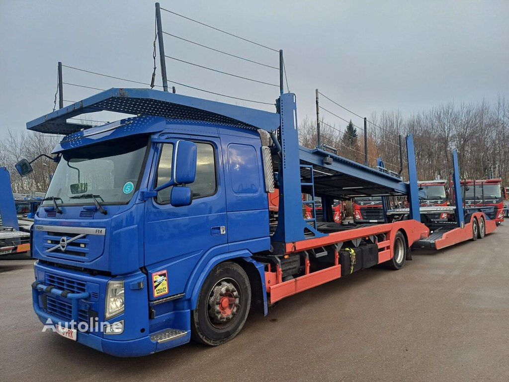 Volvo +Lohr 2006 autotransporter + prikolica autotransportera