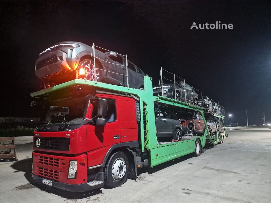 Volvo FM 400 autotransporter + prikolica autotransportera