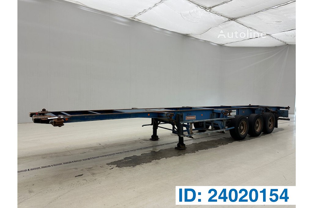 Fruehauf Skelet 2 x 20-40 ft vozilo za prevoz kontejnera