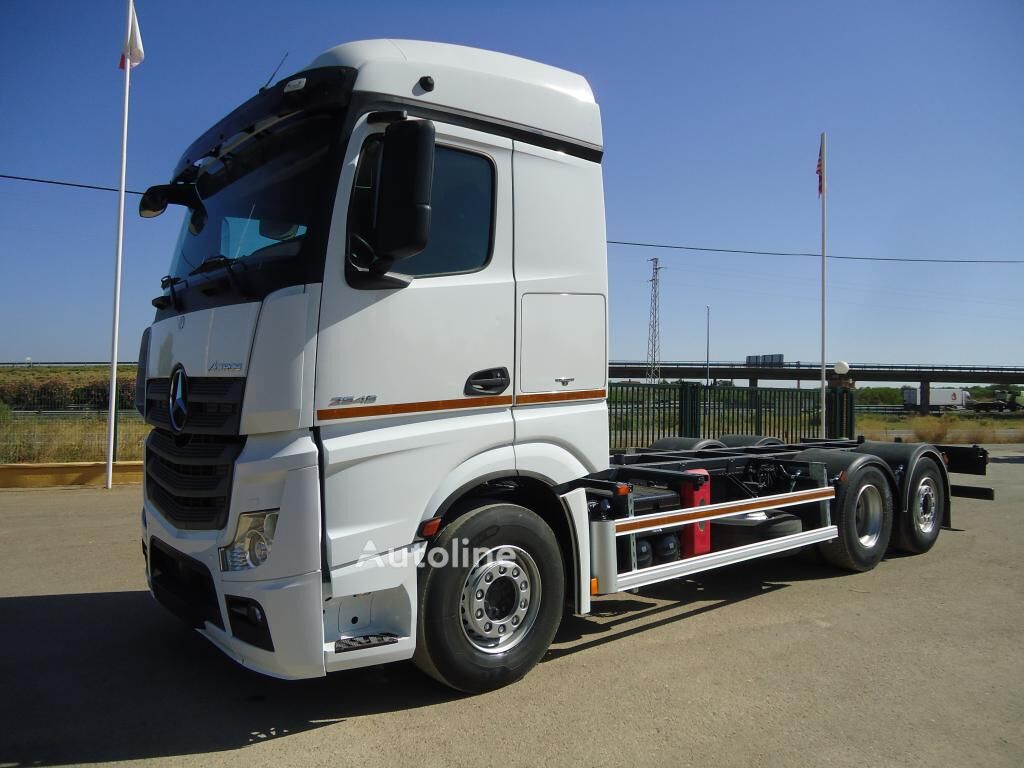 Mercedes-Benz ACTROS 25 48 vozilo za prevoz kontejnera