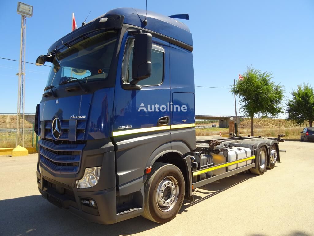 Mercedes-Benz ACTROS 25 42 vozilo za prevoz kontejnera