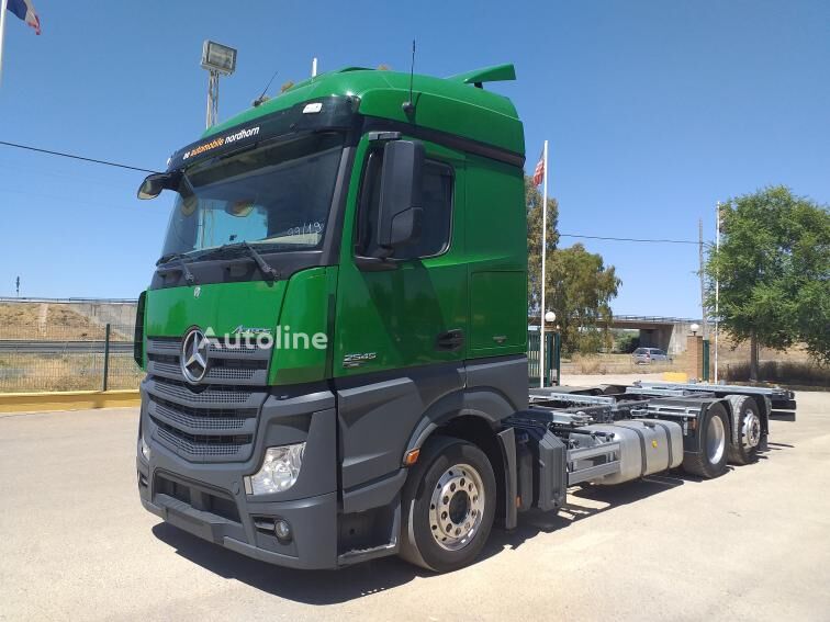 Mercedes-Benz ACTROS 25 45 vozilo za prevoz kontejnera