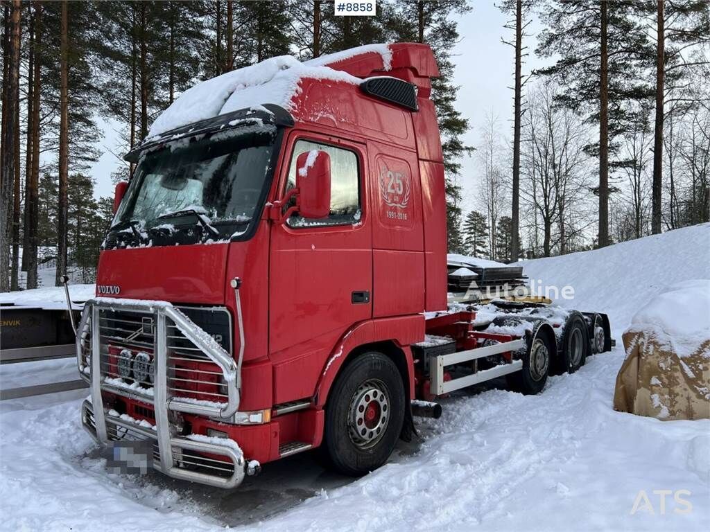 Volvo FH12 Turntable and container bracket for 20 foot c vozilo za prevoz kontejnera