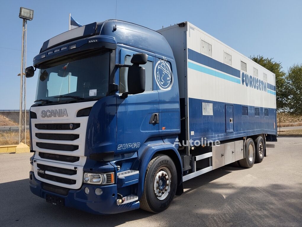 Scania R 490 kamion za prevoz stoke