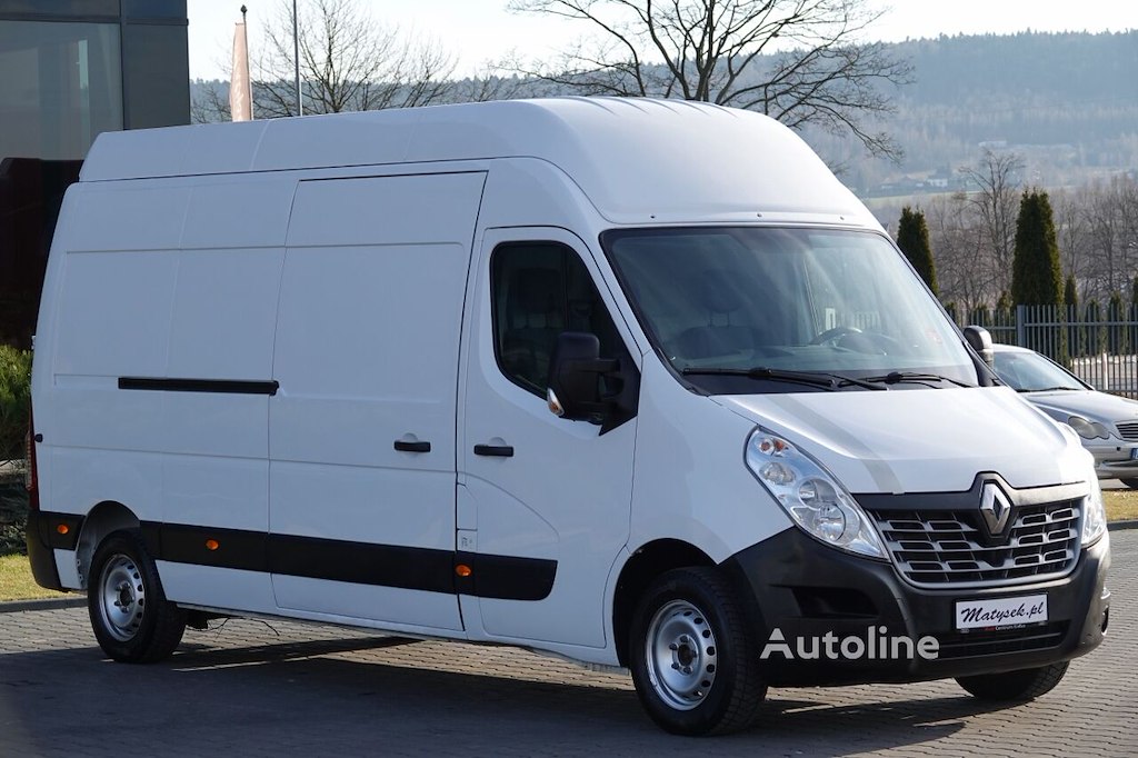 Renault MASTER/ BLASZAK / ROZKŁADANY ALUMINIOWY NAJAZD PALETOWY-WINDA / minibus furgon