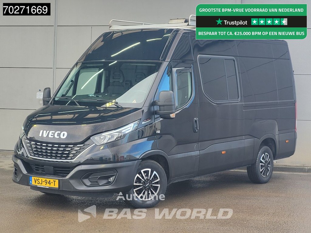 IVECO Daily 35S18 3.0L Automaat L2H2 Dubbel Cabine Navi Camera Trekhaa laki furgon