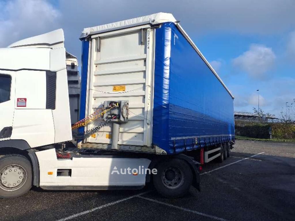 Fruehauf Curtainsider Trailer poluprikolica sa kliznom ceradom (574474)