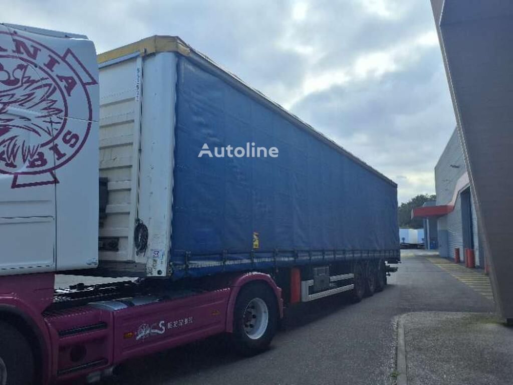 Fruehauf Curtainsider Trailer poluprikolica sa kliznom ceradom (565535)