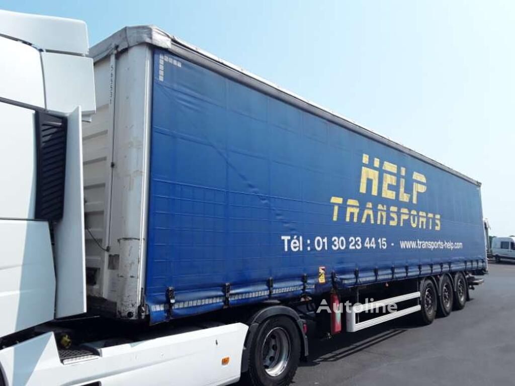 Fruehauf Curtainsider Trailer poluprikolica sa kliznom ceradom (565531)