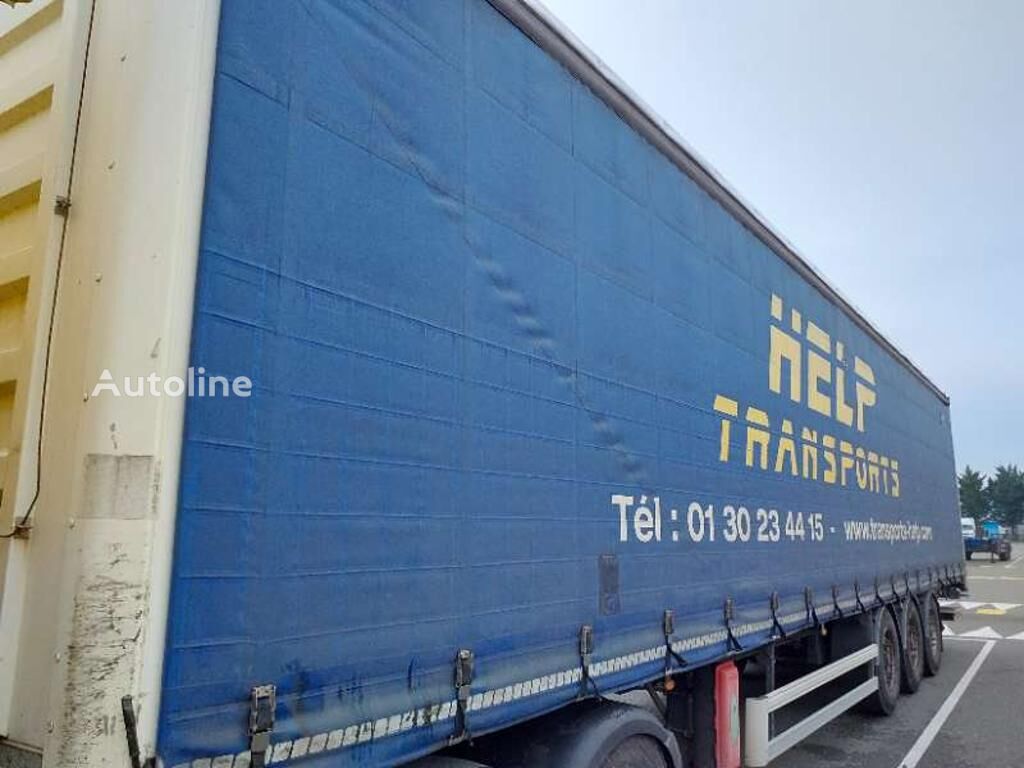 Fruehauf Curtainsider Trailer poluprikolica sa kliznom ceradom (565529)