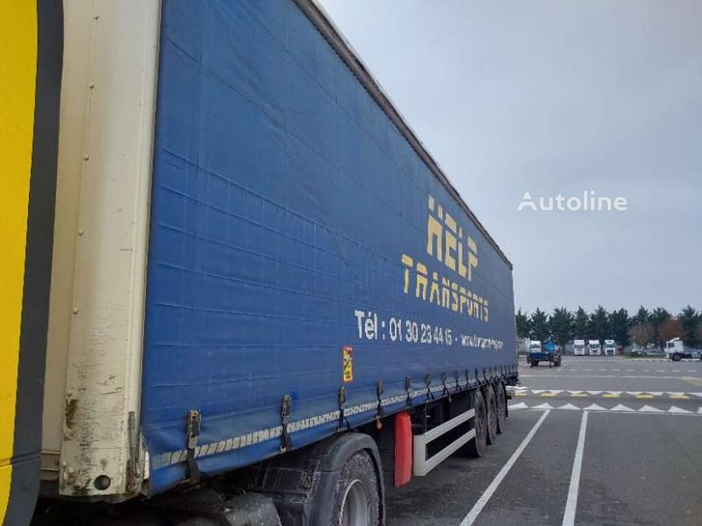 Fruehauf Curtainsider Trailer poluprikolica sa kliznom ceradom (565527)