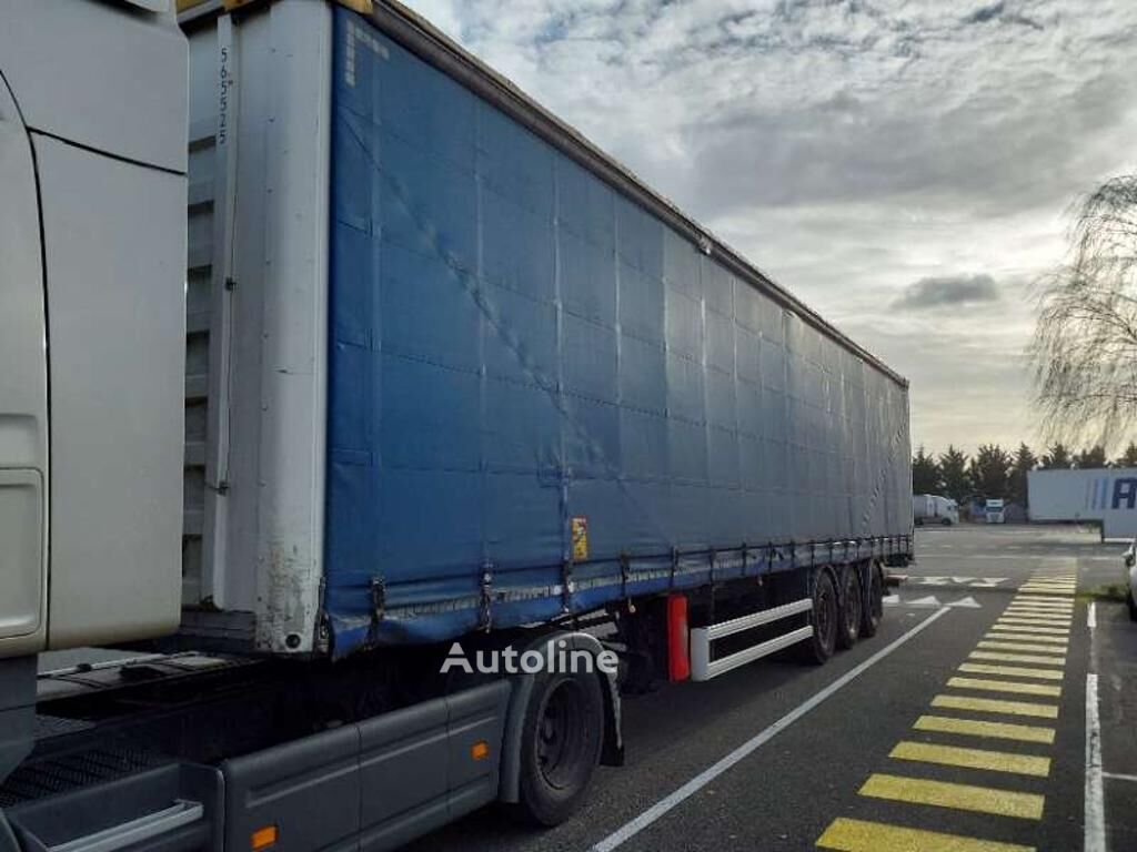 Fruehauf Curtainsider Trailer poluprikolica sa kliznom ceradom (565525)