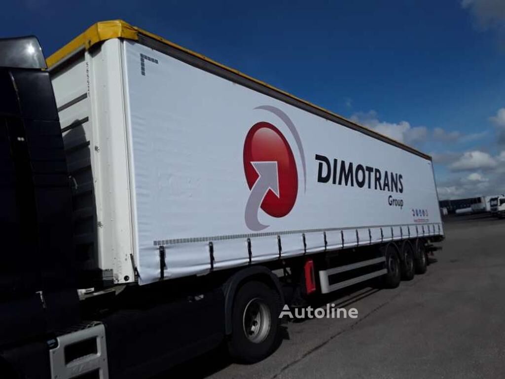 Fruehauf Curtainsider Trailer poluprikolica sa kliznom ceradom (565521)