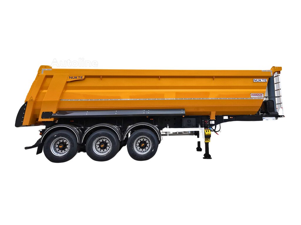 Nova Nükte Trailer 30 m3 Full Hardox NEW Sytle Tipper poluprikolica kipera