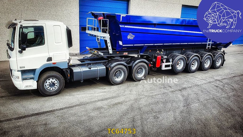 Hoet Trailers 4 axle poluprikolica kipera