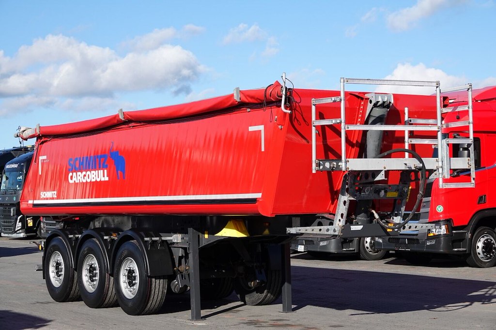 Schmitz Cargobull WYWROTKA / 25 m3 / 2021 ROK / OPONY 100% / WAGA: 5100 KG / OŚ PO poluprikolica kipera