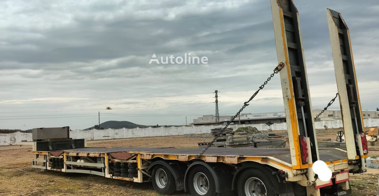 LeciTrailer S4/3-AXEL-BPW/16M-LONG/48,000KG/HYDRAULIK-PUMPS/YEAR:2014 poluprikolica sa niskom platformom