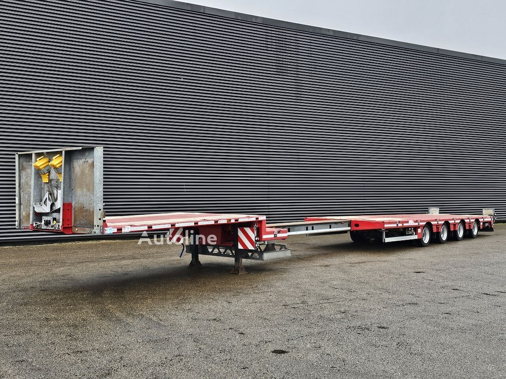 MAX Trailer Maxtrailer 4 AXLE / MEGA / LOWDECK / EXTENDABLE poluprikolica sa niskom platformom