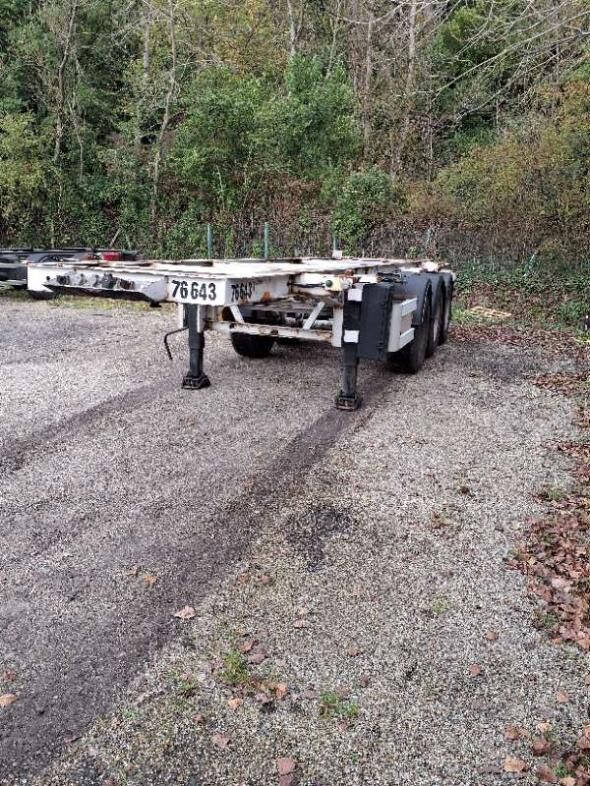 Van Hool Skeletal Trailer poluprikolica za prevoz kontejnera (151242)