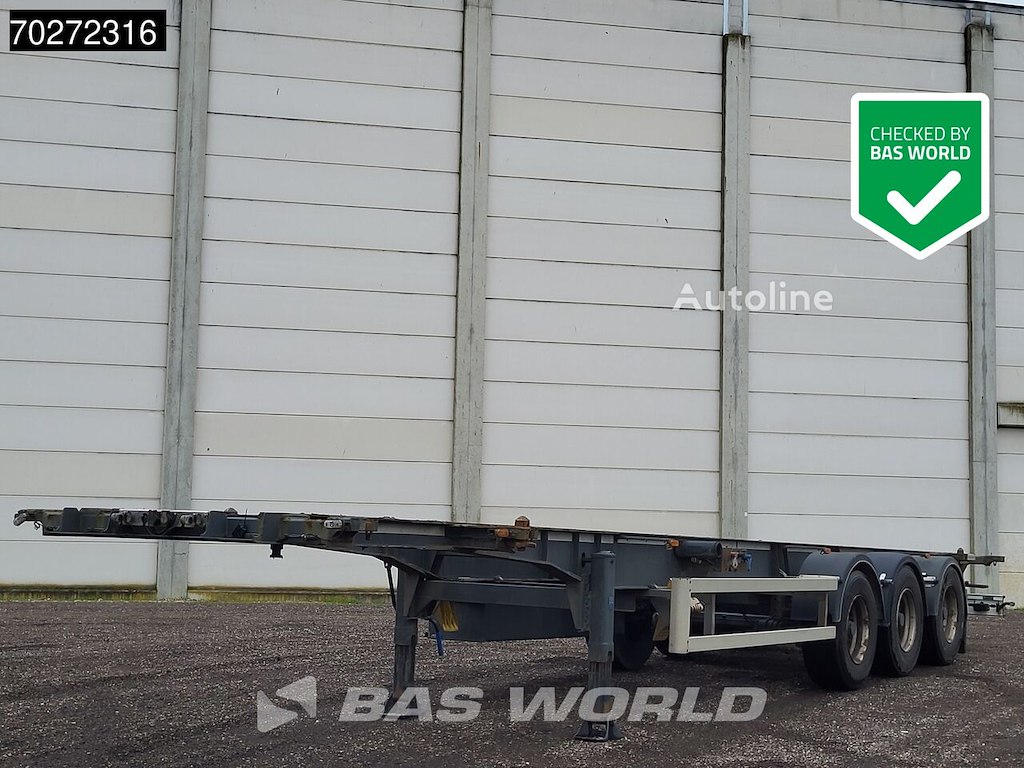 LAG O-3-CC 3 axles Liftachse 30ft 40ft poluprikolica za prevoz kontejnera