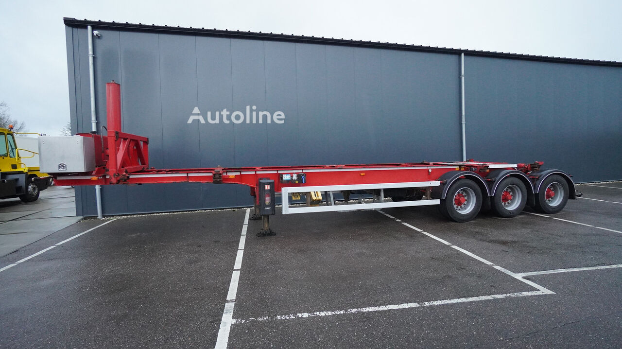 LAG 3 AXLE 20/30FT TIPPER CONTAINER TRANSPORT poluprikolica za prevoz kontejnera