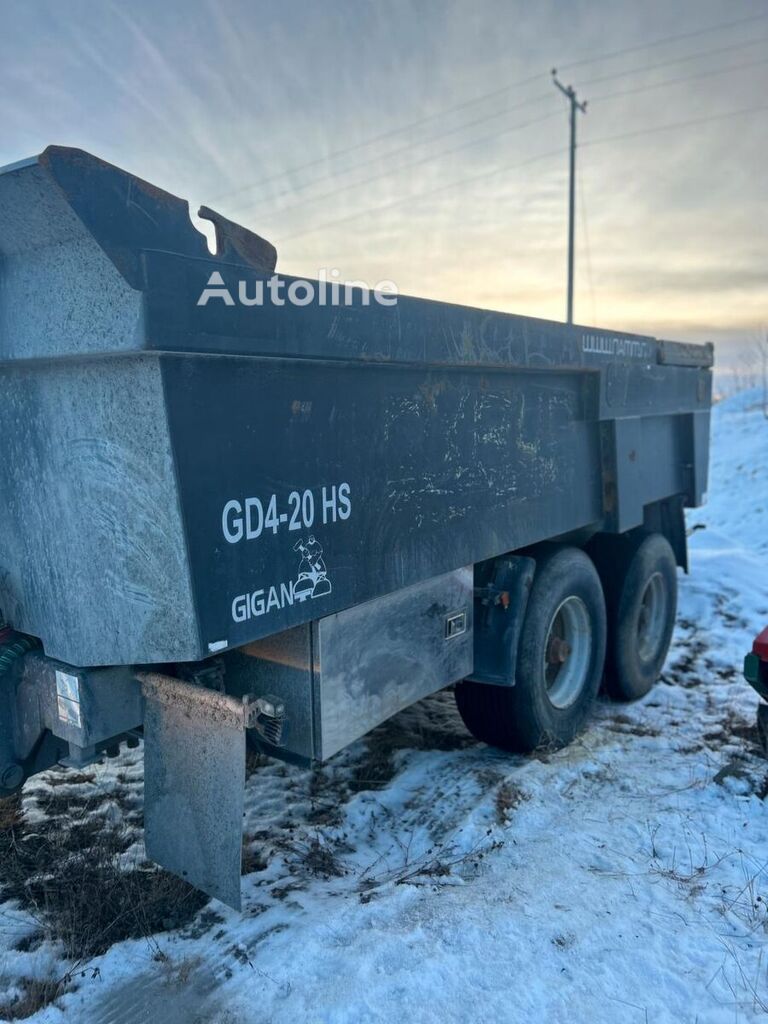 Prodaje se Gigant GD4-20 Dumperhenger prikolicu kiper na aukciji