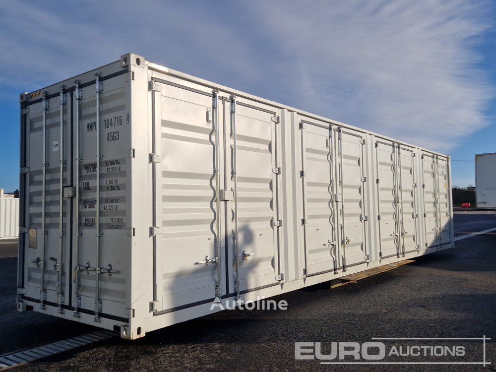 Prodaje se 40' Container, 4 Side Double Doors (Cannot Be Reconsigned) kontejner 40 stopa na aukciji