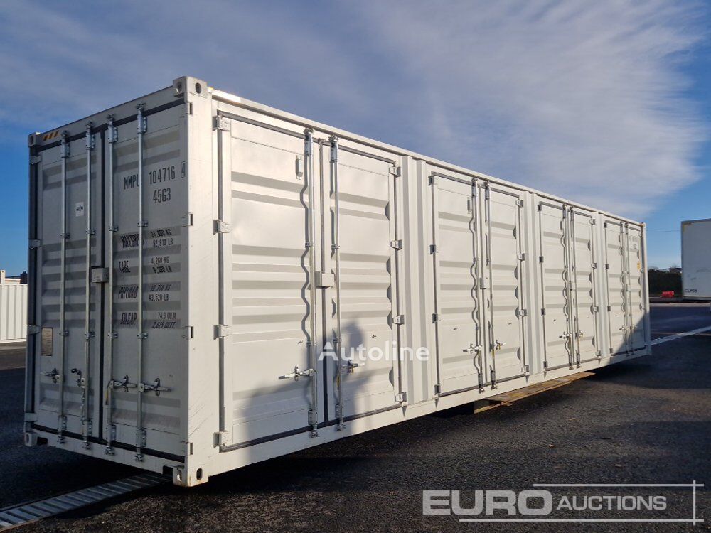 Prodaje se 40' Container, 4 Side Double Doors (Cannot Be Reconsigned) kontejner 40 stopa na aukciji