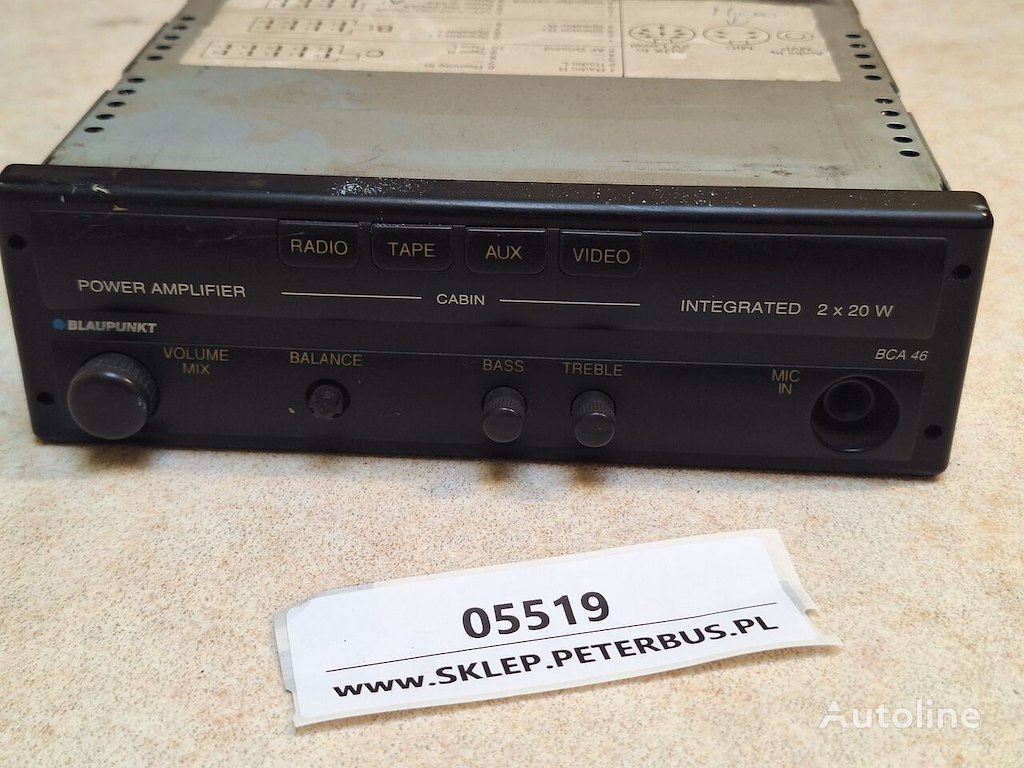 Blaupunkt BCA 46 autoradio za autobusa