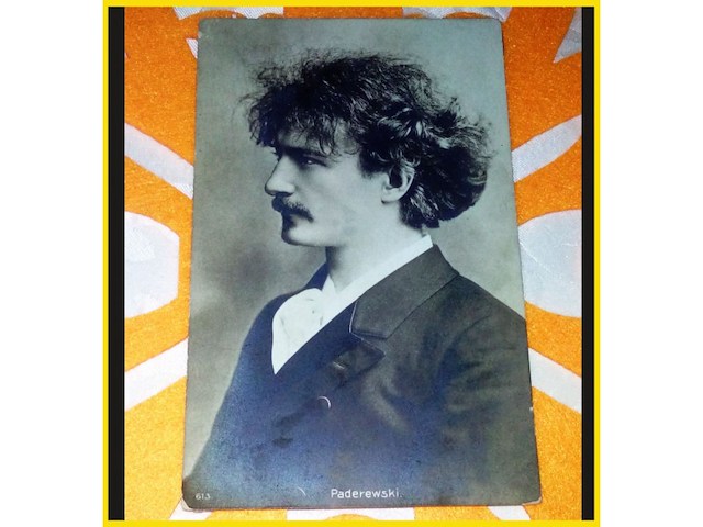 STARA RAZGLEDNICA ✿ Ignacy Jan Paderewski ❁ ✿ ❀