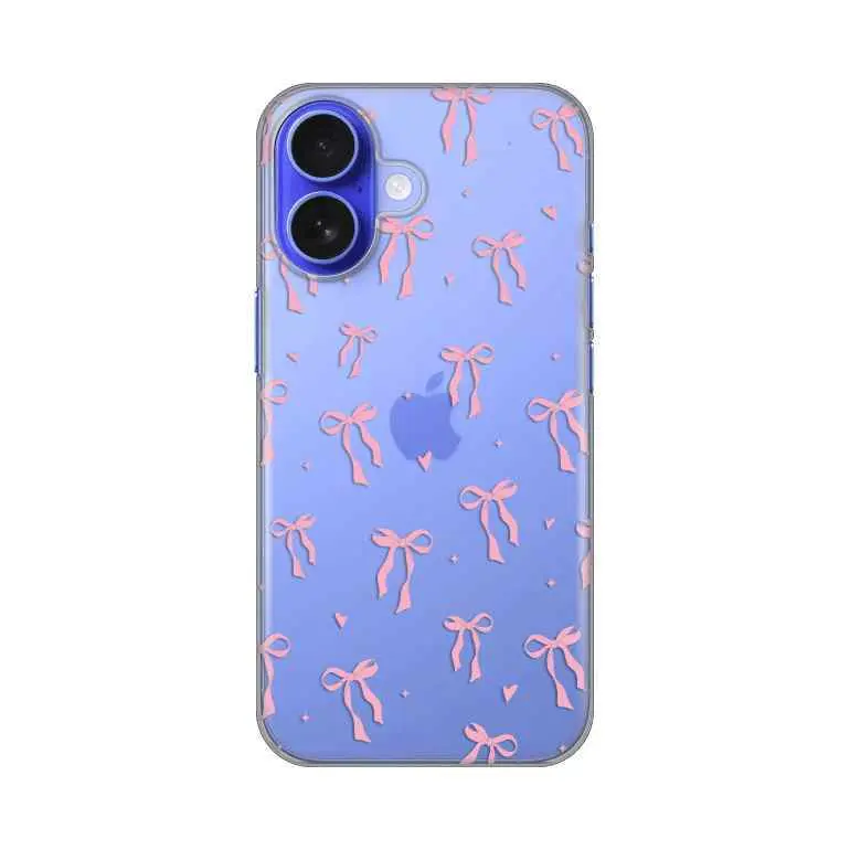 Maska silikon Print za iPhone 16 6.1 Cute Bow