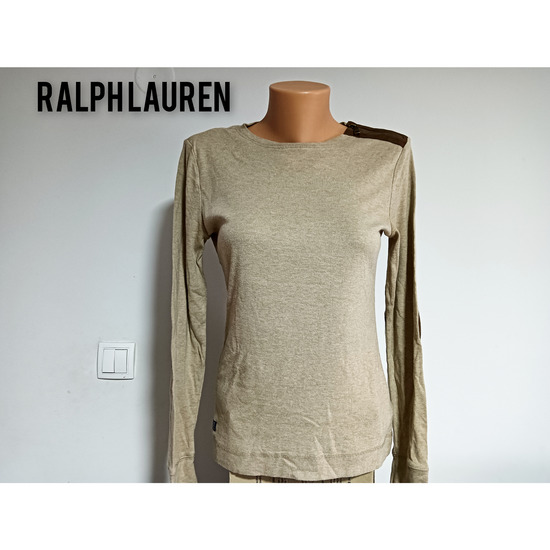 RALPH LAUREN krem bluza vel M