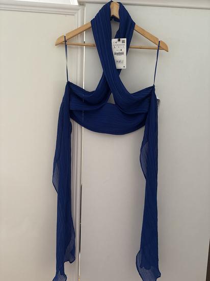 Zara plavi top (sa etiketom)