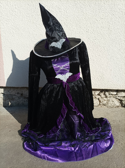 Kostim za odrasle Purple Witch Veštica S/M