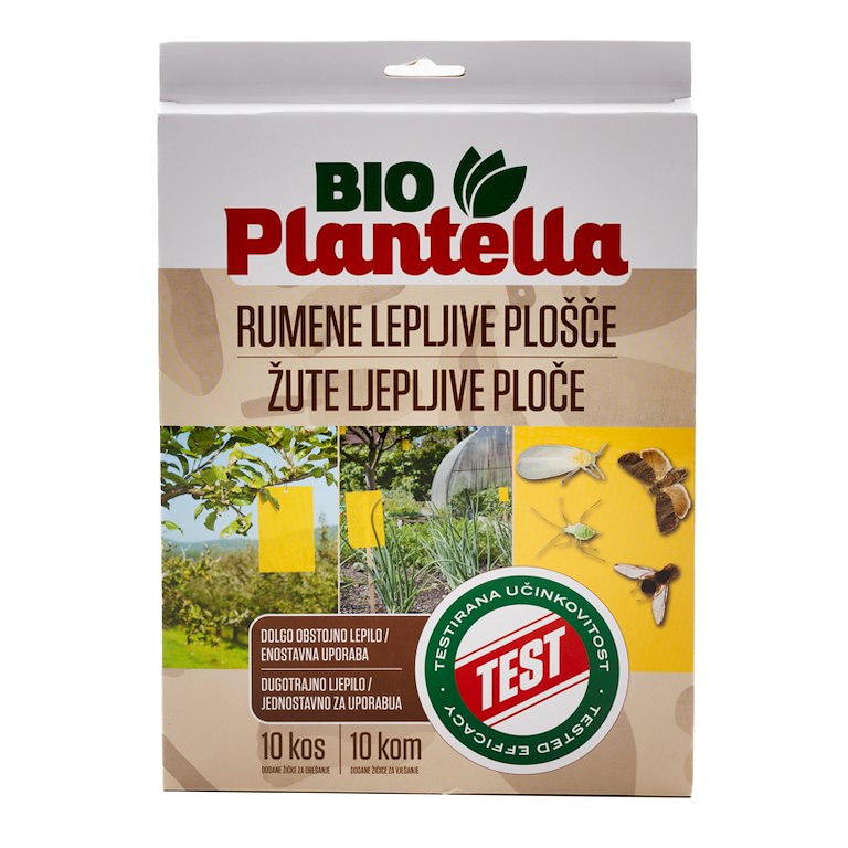 BIO PLANTELLA ŽUTE LEPLJIVE PLOČE 24X17 10/1