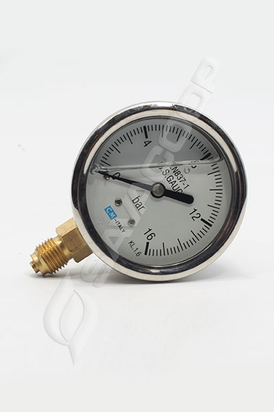 MANOMETAR - GLICERINSKI 0 - 7 BARA - 1/4"