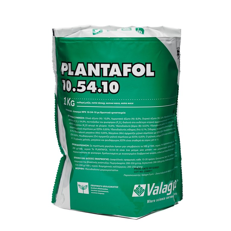 VALAGRO PLANTAFOL 10-54-10 1 KG