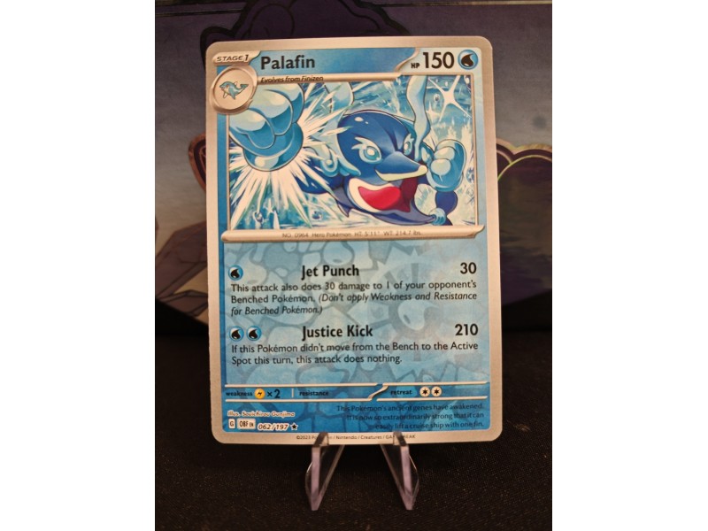 Palafin 062/197 - Obsidian Flames (reverse holo)