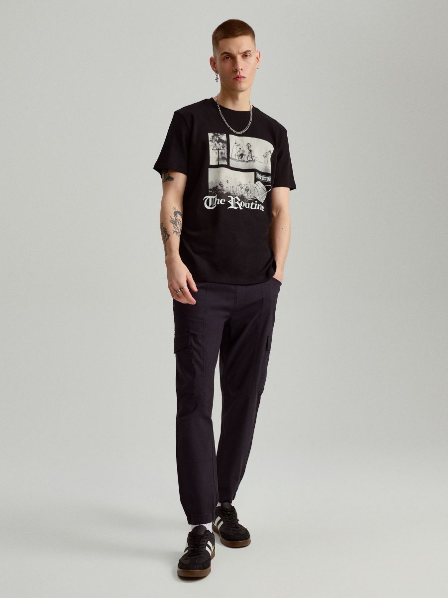Jogger pantalone sa džepovima cargo