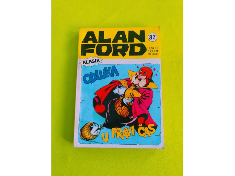 Alan Ford (Klasik SC) - br. 87 - Odluka u pravi cas