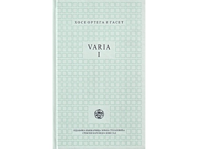 Varia 1 - Hose Ortega I Gaset